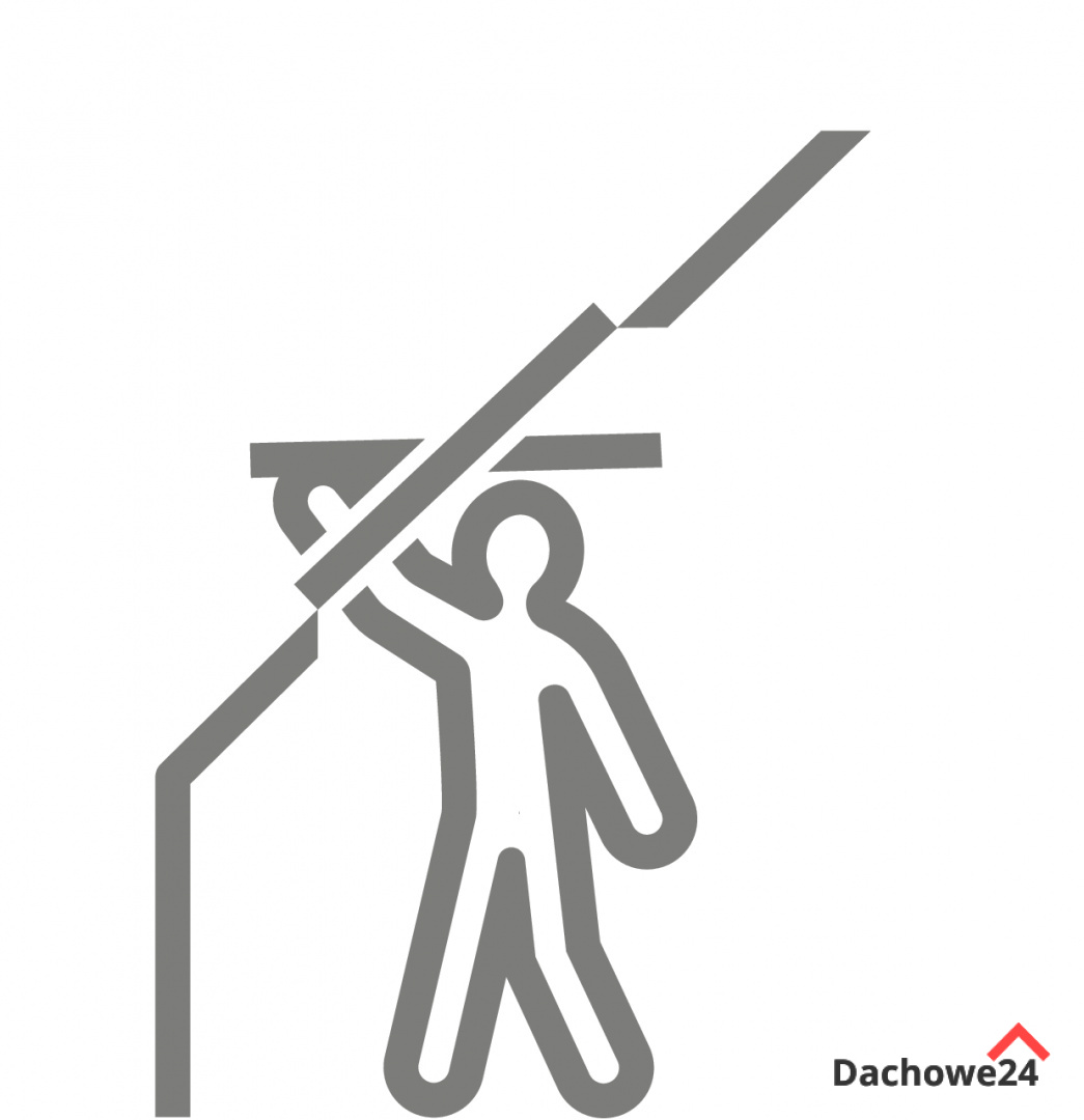 Okna dachowe VELUX GLL 1061B MK08 78x140 dolne otwieranie, 3-szybowe ...